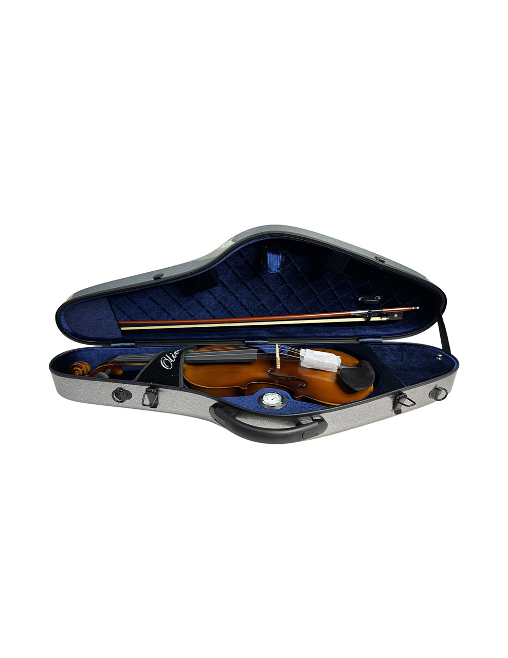 Carbon Fiber Violin Case with Hygrometer – Lightweight Hard Case ...